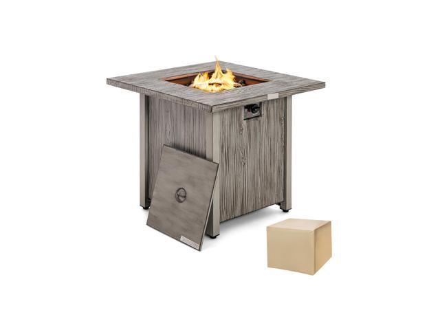 Click here for SlickBlue 28 Inch 40 000 BTU Square Fire Pit Table... prices