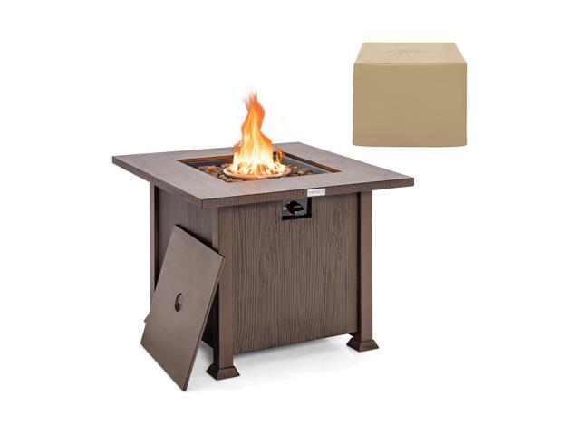 Click here for SlickBlue 32 Inch 50 000 BTU Square Fire Pit Table... prices