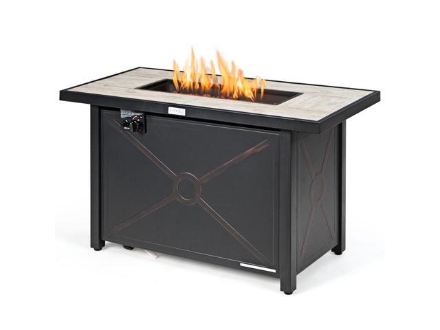 Click here for SlickBlue 42 Inch 60000 BTU Propane Fire Pit Table... prices