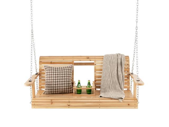 Click here for SlickBlue 5 Feet Porch Swing Chair with Adjustable... prices