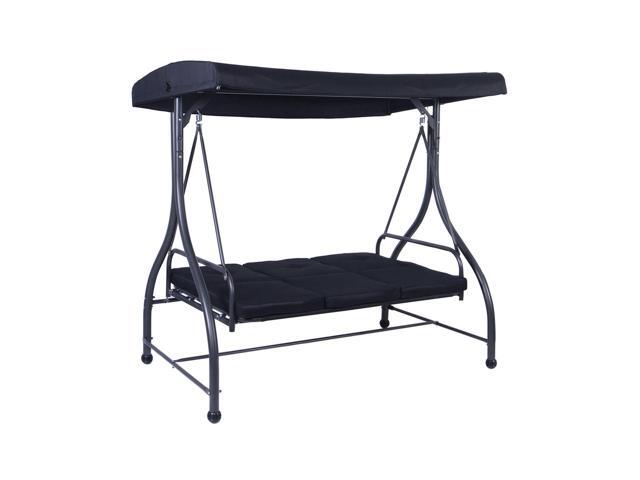 Click here for SlickBlue 3 Seats Converting Outdoor Swing Canopy... prices