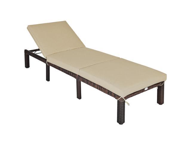 Click here for SlickBlue Outdoor Rattan Adjustable Cushioned Chai... prices