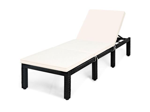 Click here for SlickBlue Patio Rattan Cushioned Height Adjustable... prices