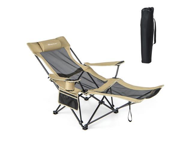 Click here for SlickBlue Camping Lounge Chair with Detachable Foo... prices