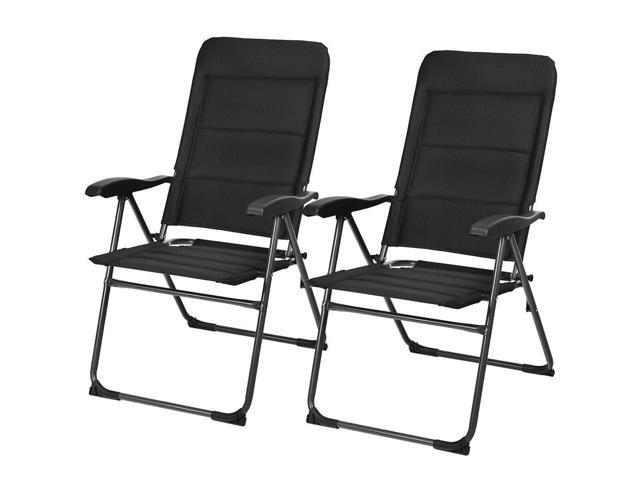 Click here for SlickBlue 2 Pieces Outdoor Folding Patio Chairs wi... prices