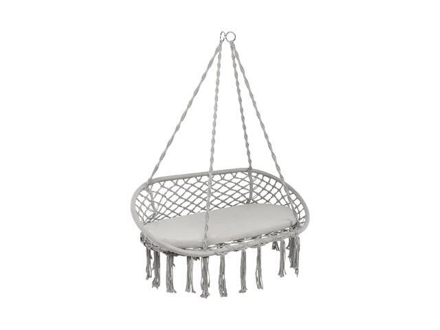 Click here for SlickBlue 2 Person Hanging Hammock Chair with Cush... prices