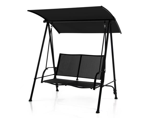 Click here for SlickBlue 2-Seat Outdoor Canopy Swing with Comfort... prices