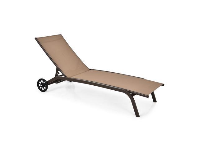 Click here for SlickBlue 6-Poisition Adjustable Outdoor Chaise Re... prices