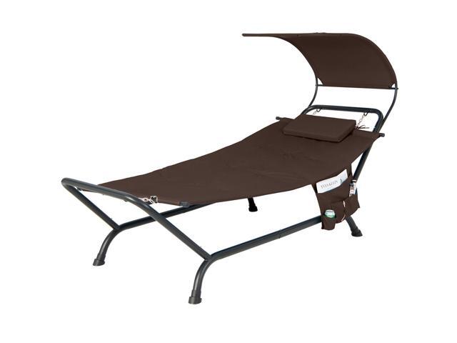 Click here for SlickBlue Patio Hanging Chaise Lounge Chair with C... prices