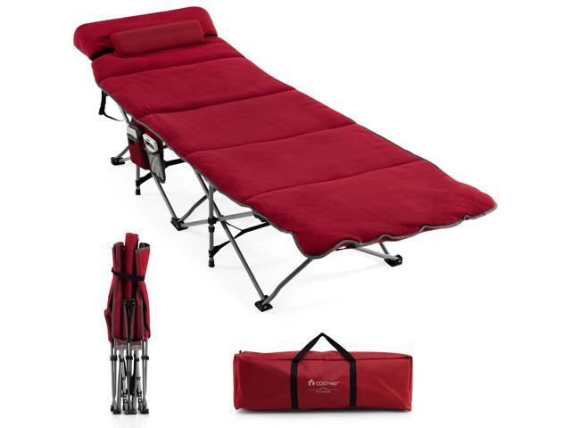Click here for SlickBlue Folding Retractable Travel Camping Cot w... prices