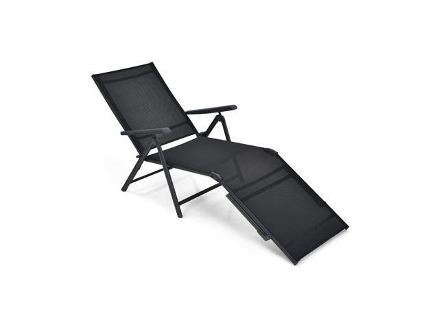 Click here for SlickBlue Patio Foldable Chaise Lounge Chair with... prices