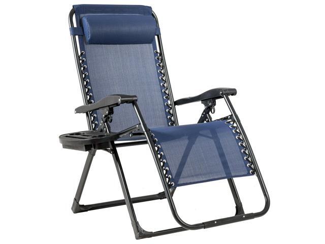 Click here for SlickBlue Oversize Lounge Chair with Cup Holder of... prices