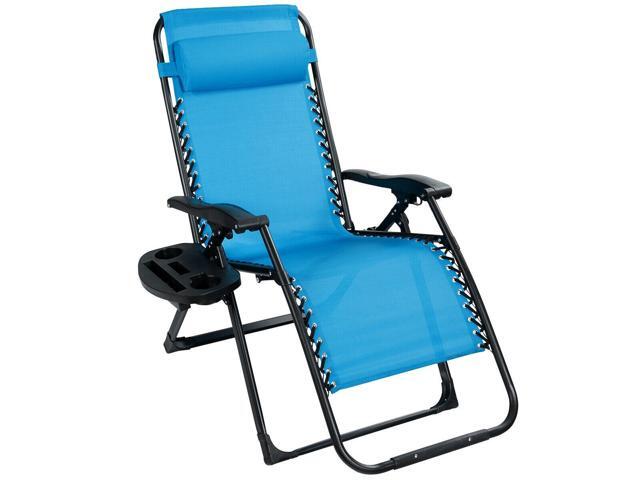 Click here for SlickBlue Oversize Lounge Chair with Cup Holder of... prices