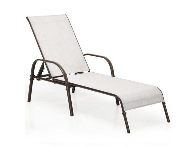 Click here for SlickBlue Adjustable Patio Chaise Folding Lounge C... prices