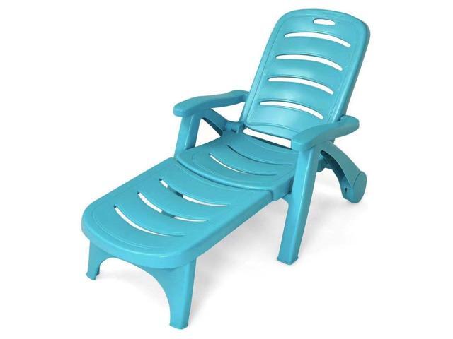 Click here for SlickBlue 5 Position Adjustable Folding Lounger Ch... prices