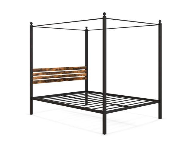 Click here for SlickBlue Queen/Twin/Full Size Canopy Bed Frame wi... prices
