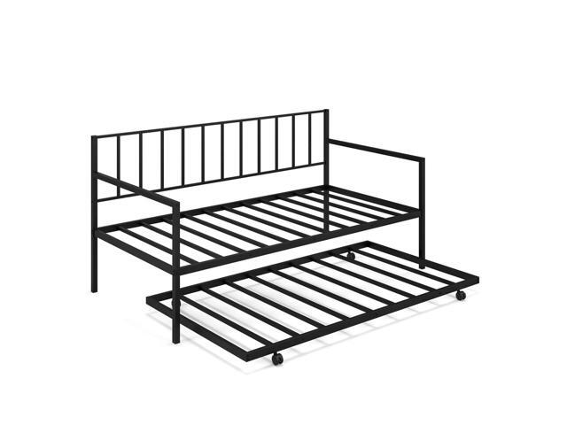 Click here for SlickBlue Twin Metal Daybed Sofa Bed Set with Roll... prices