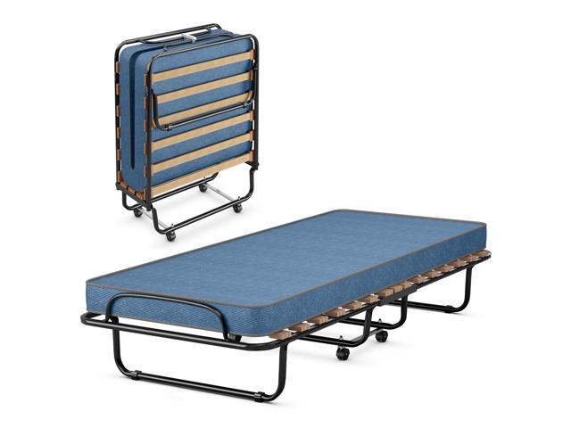 Click here for SlickBlue Portable Folding Bed with Memory Foam Ma... prices