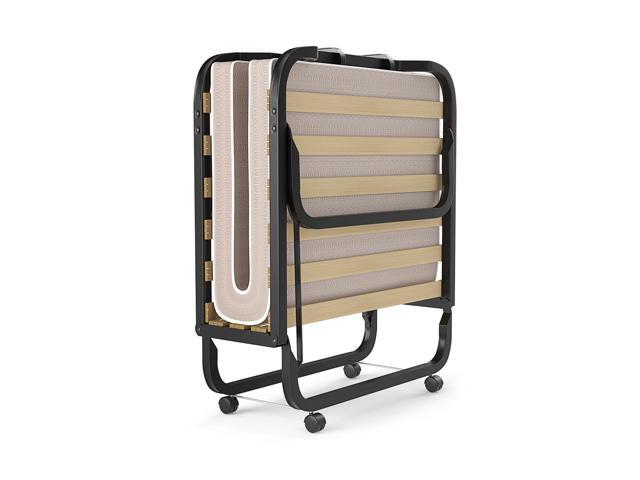 Click here for SlickBlue Rollaway Folding Bed with Memory Foam Ma... prices