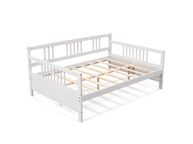 Click here for SlickBlue Wooden Full Size Daybed Frame with Guard... prices