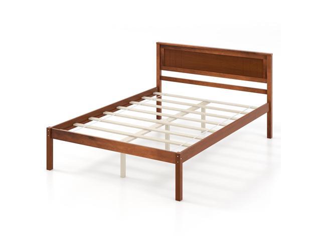 Click here for SlickBlue Twin/Full/Queen Size Bed Frame with Wood... prices