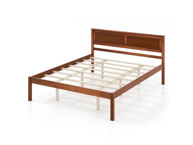 Click here for SlickBlue Twin/Full/Queen Size Bed Frame with Wood... prices