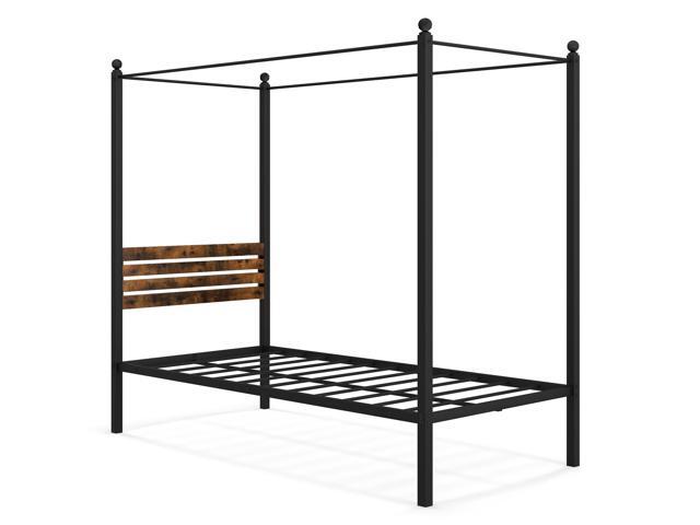 Click here for SlickBlue Queen/Twin/Full Size Canopy Bed Frame wi... prices
