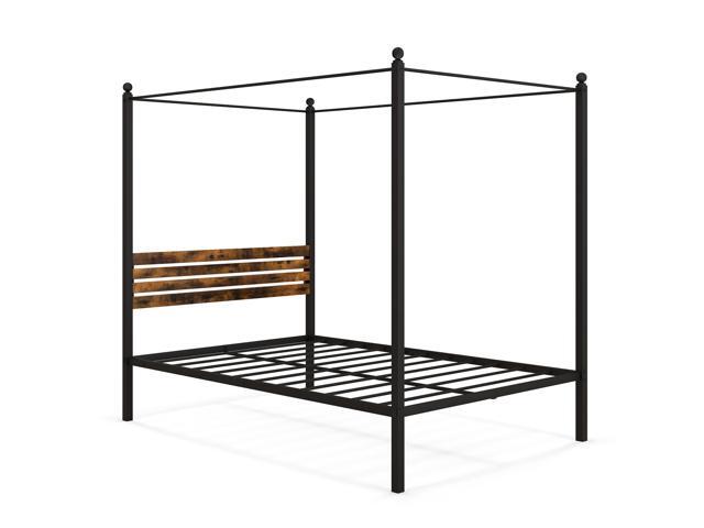 Click here for SlickBlue Queen/Twin/Full Size Canopy Bed Frame wi... prices