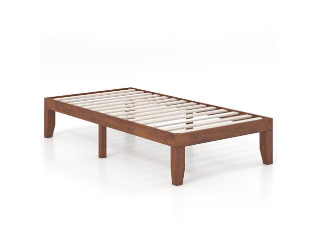 Click here for SlickBlue 14 Inch Twin Size Rubber Wood Platform B... prices