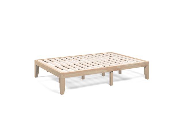 Click here for SlickBlue 14 Inch Full Size Wood Platform Bed Fram... prices