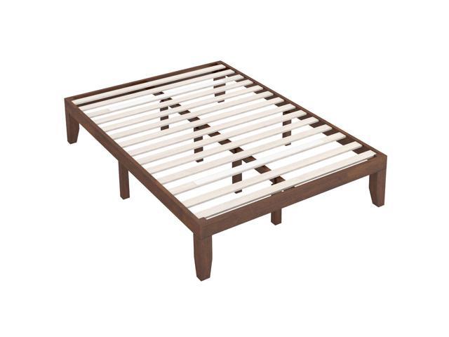 Click here for SlickBlue 14 Inch Full Size Wood Platform Bed Fram... prices