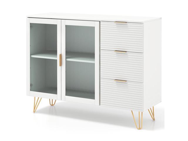 Click here for SlickBlue Modern Sideboard Buffet Cabinet with 2 D... prices