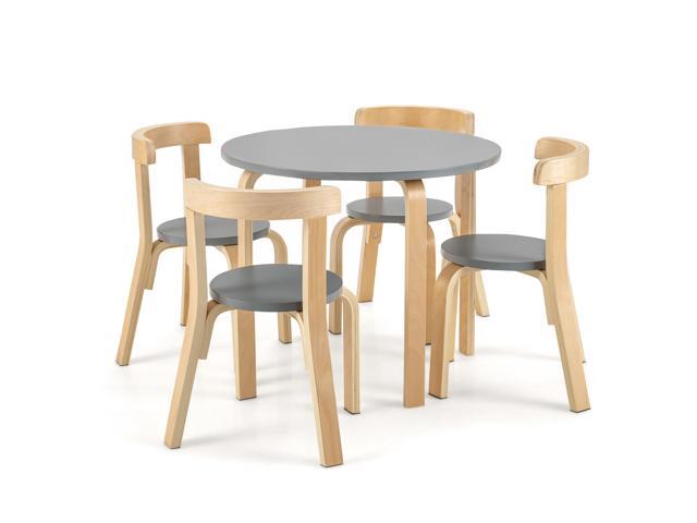 Click here for SlickBlue 5-Piece Kids Wooden Curved Back Activity... prices