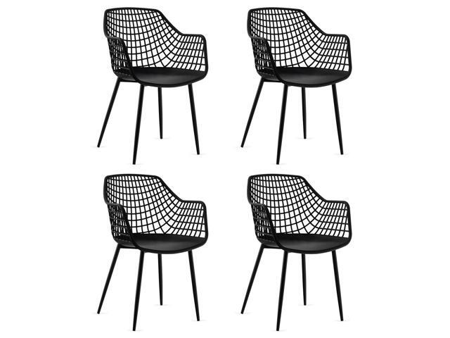 Click here for SlickBlue Set of 4 Heavy Duty Modern Dining Chair... prices