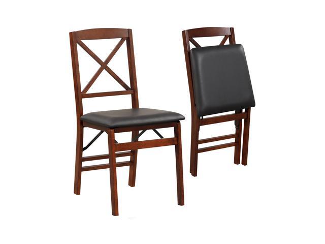 Click here for SlickBlue Set of 2 Folding Dining Chairs with 400... prices