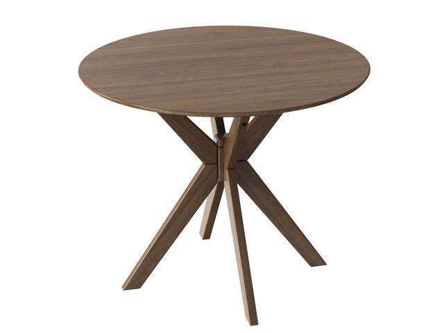 Click here for SlickBlue 36 Inch Round Wood Dining Table with Int... prices