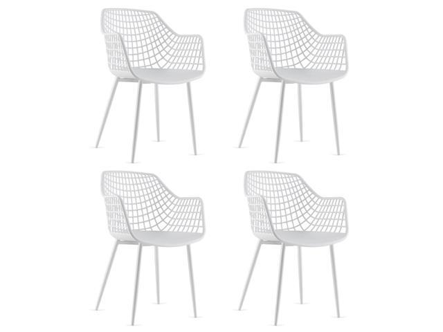 Click here for SlickBlue Set of 4 Heavy Duty Modern Dining Chair... prices