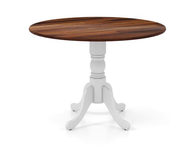 Click here for SlickBlue Wooden Dining Table with Round Tabletop... prices