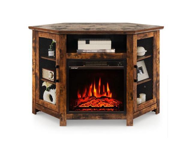 Click here for SlickBlue Corner TV Stand with 18 Inch Electric Fi... prices