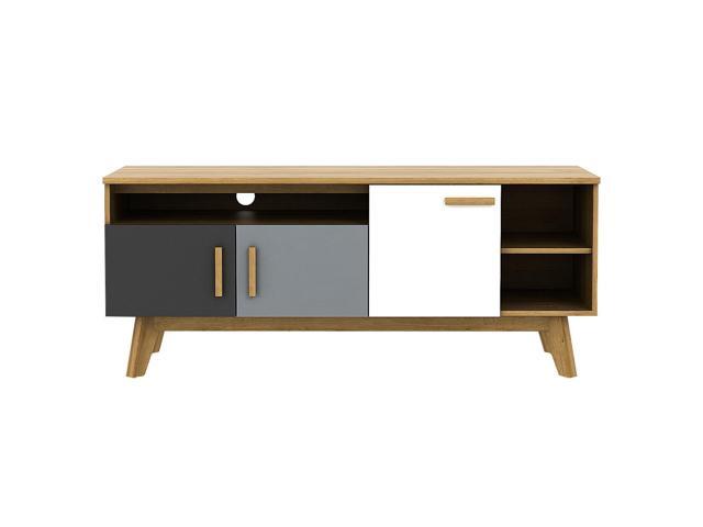 Click here for SlickBlue 65 Inch TV Stand with 3 Storage Cabinets... prices