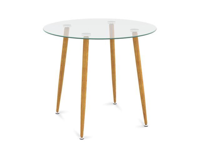 Click here for SlickBlue Round Glass Dining Table Leisure Coffee... prices