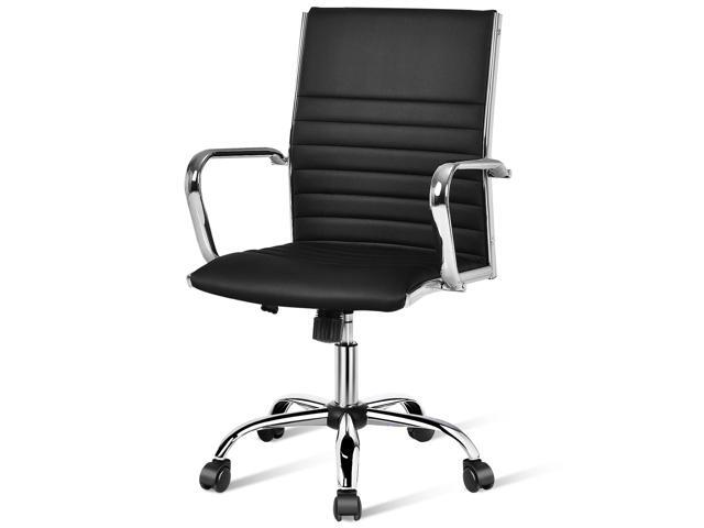Click here for SlickBlue High Back Ribbed Office Chair with Armre... prices