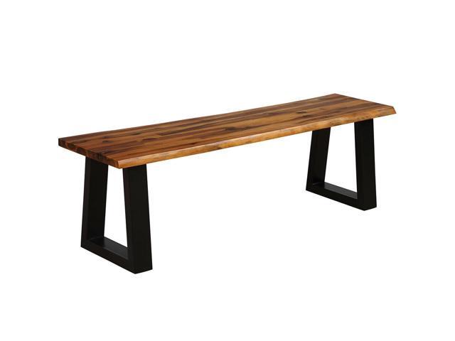 Click here for SlickBlue Solid Acacia Wood Patio Bench Dining Ben... prices