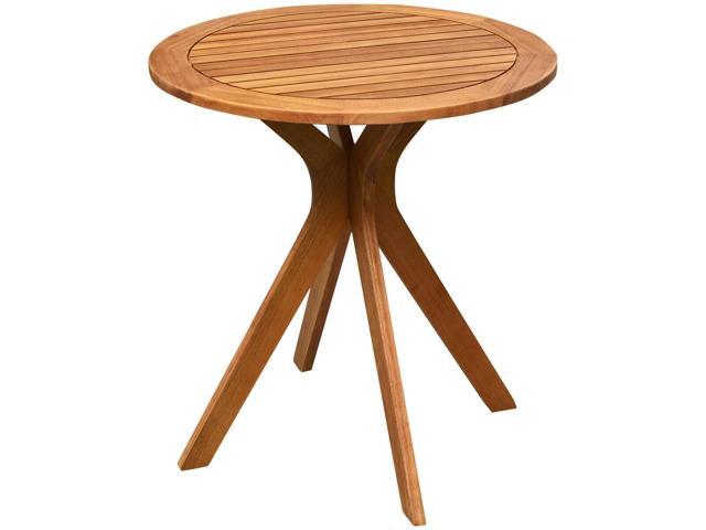 Click here for SlickBlue 27 InchOutdoor Round Solid Wood Coffee S... prices