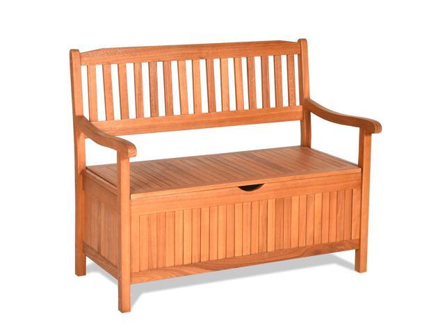 Click here for SlickBlue 33 Gallon Wooden Storage Bench with Line... prices