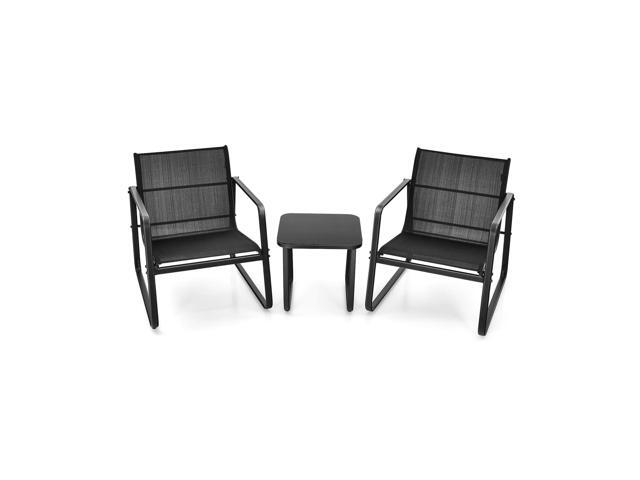 Click here for SlickBlue 3 Pieces Patio Bistro Furniture Set with... prices