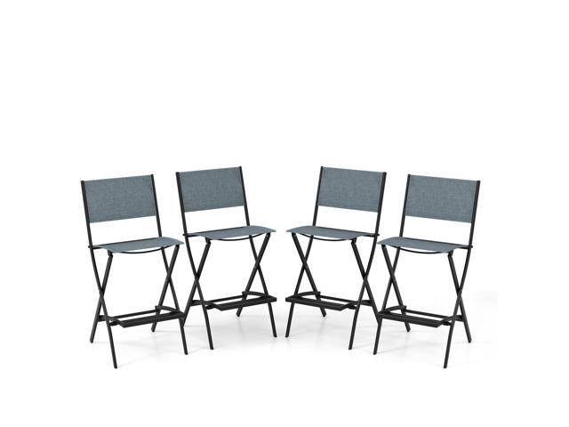 Click here for SlickBlue Outdoor Folding Bar Height Stool Set of... prices