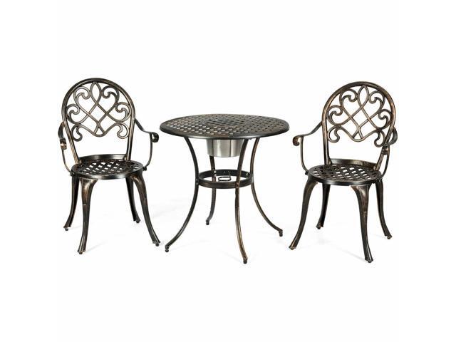 Click here for SlickBlue 3 Pieces Outdoor Set Patio Bistro with A... prices