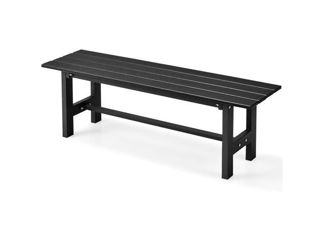 Click here for SlickBlue 47 Outdoor Chair with Slatted Seat Plast... prices