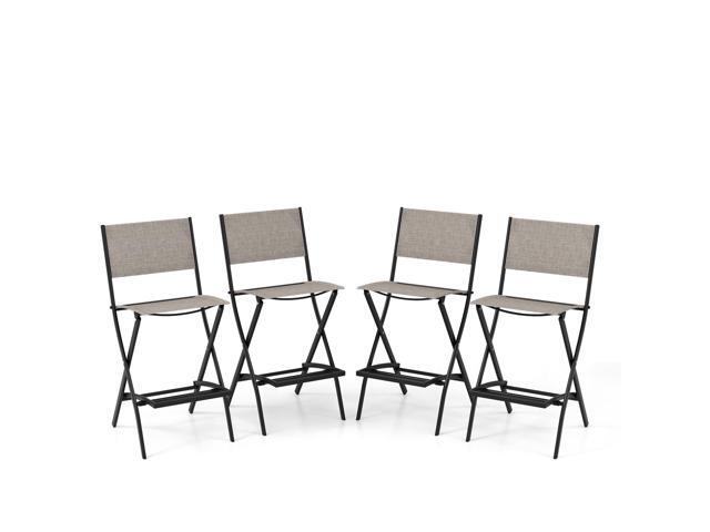 Click here for SlickBlue Outdoor Folding Bar Height Stool Set of... prices